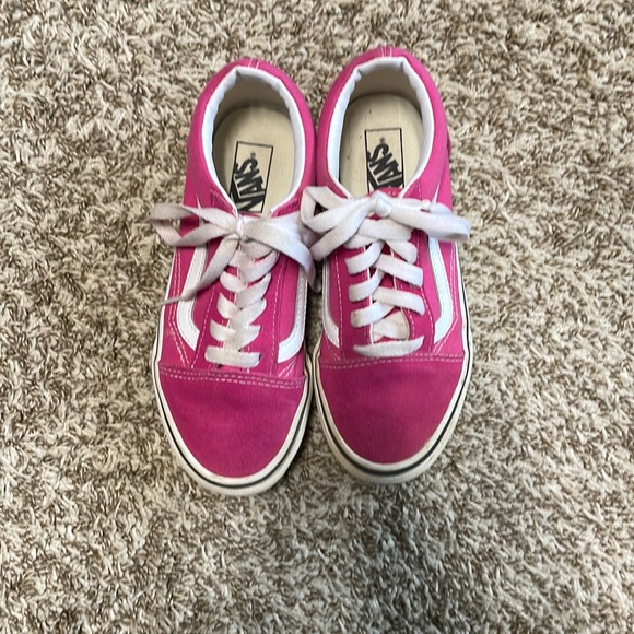 Vans | Shoes | Pink Vans | Poshmark